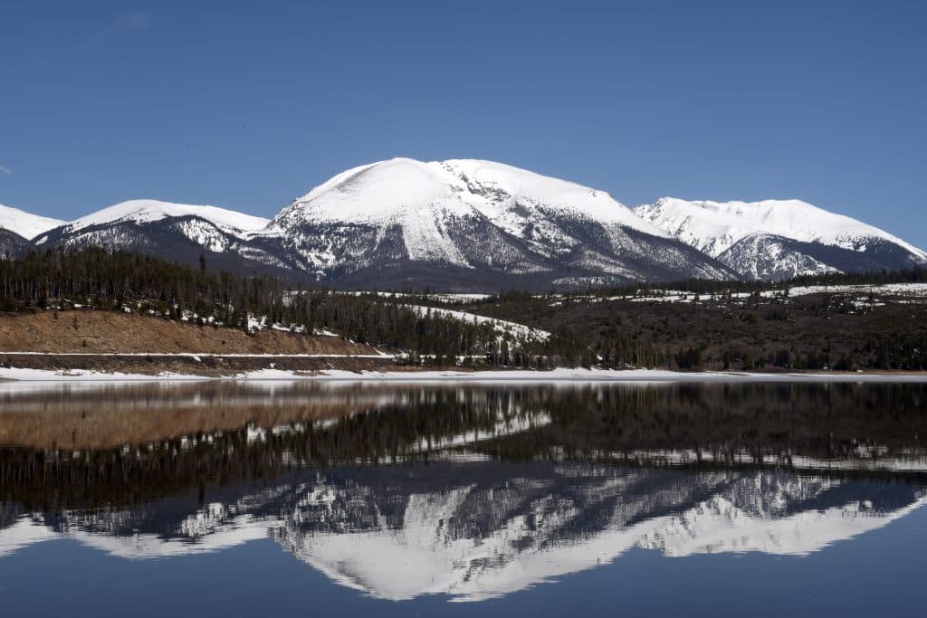 Snow-water equivalent reaches above 90% in the Blue River basin ...
